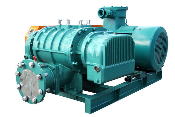 DN50 3 Lobe Roots Type Sewage Treatment Biogas Blowers