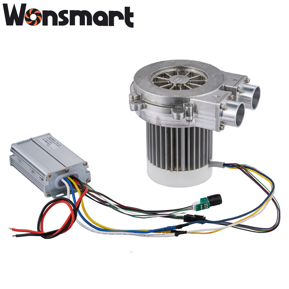 Wonsmart Brushless 24V DC Blower Mini Industrial Blower 28Kpa Energy ...