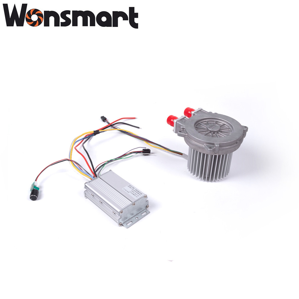 High Pressure 32Kpa Brushless 48V Blower Fan Fuel Cell Electric Ring Blower